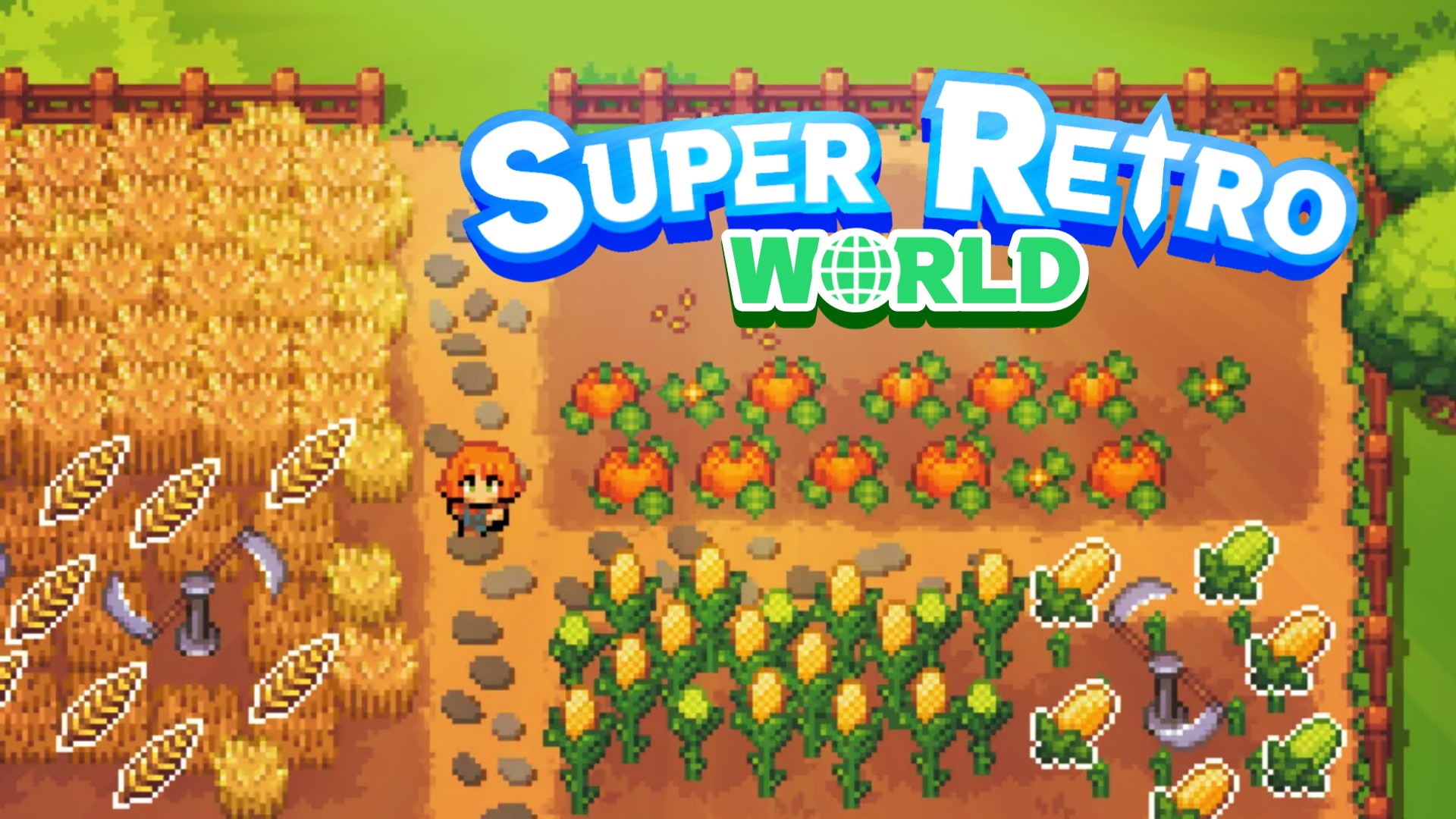 Super Retro World - Farming - Godot Asset Store